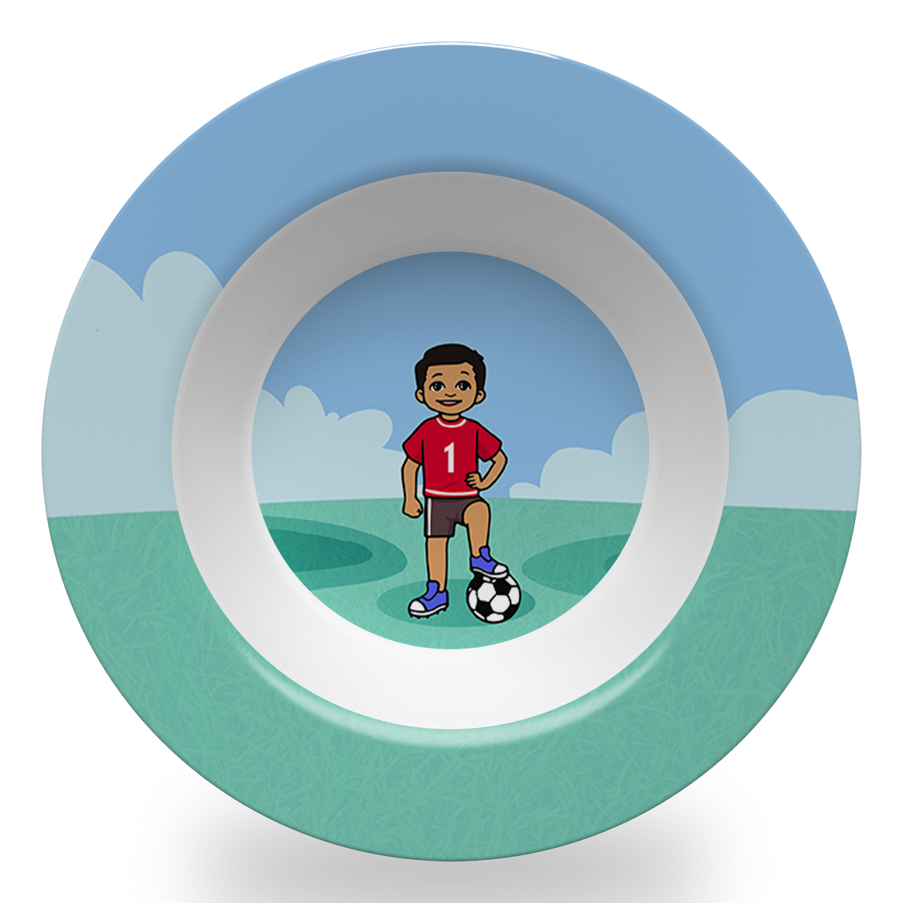 Percy (Soccer Limited Edition) – Colorfull Plates® - Kids Tableware And ...